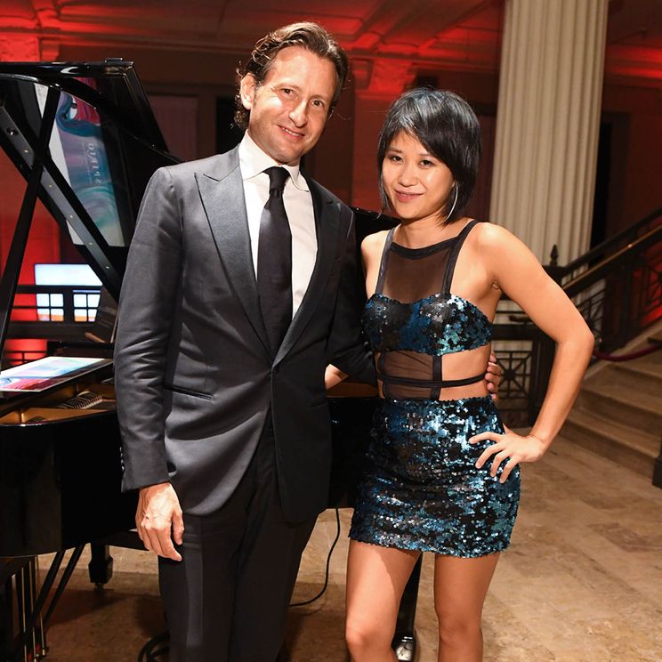 Yuja Wang With Her Boyfriend